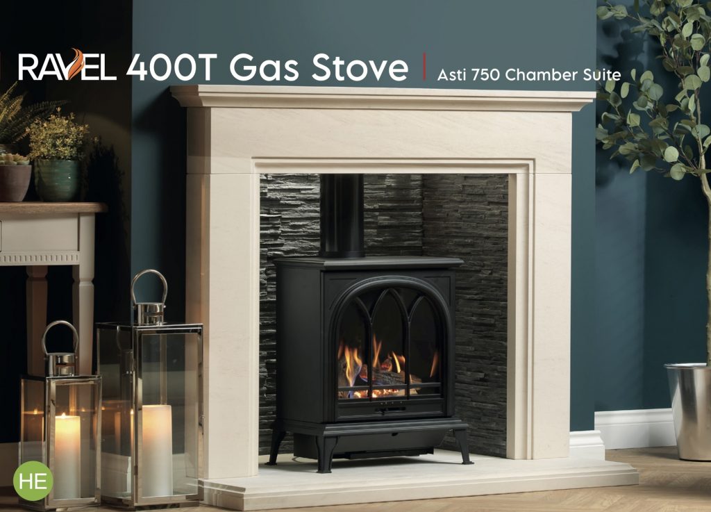 Wildfire Ravel 400 Balanced Flue Or Conventional Flue Gas Stove ...